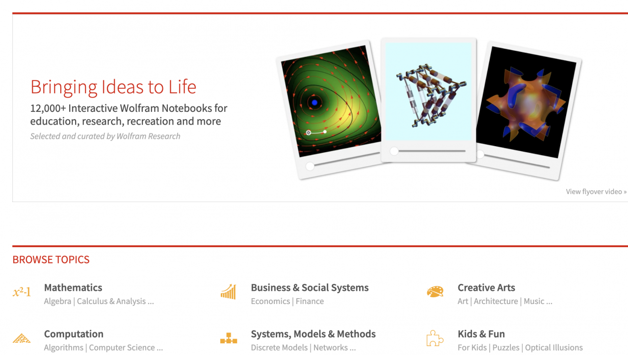 Wolfram Demonstrations | Ed Tech Framework
